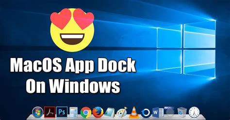 How To Get MacOS Type App Dock On Windows