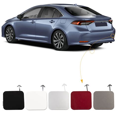 Rear Bumper Tow Hook Cap Towing Eye Cover For Toyota Corolla Altis 2019