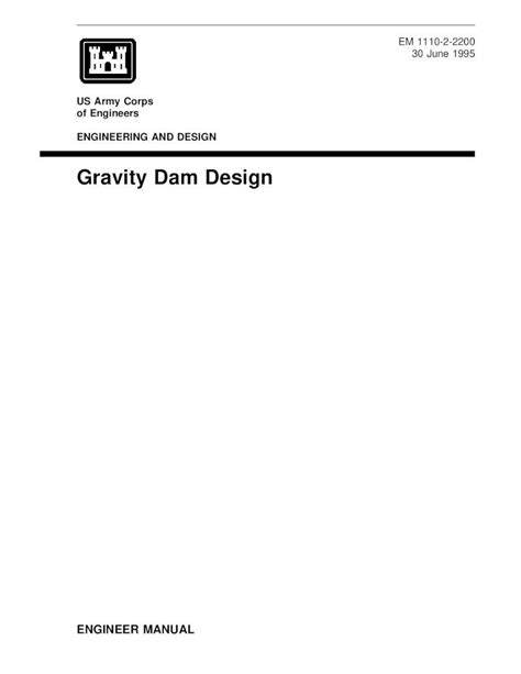 Pdf Gravity Dam Design Dokumen Tips