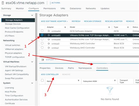 How To Configure Nvmetcp With Vsphere 80 Update 1 And Ontap 9131 For Vmfs Datastores