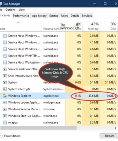 Simple Its Explorerexe High Memory And Cpu Usage The