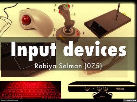 Input Devices Ppt