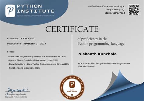 Nishanth Kunchala On Linkedin Im Happy To Say That I Received My