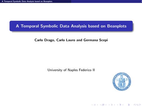 pdf beanplot data analysis in a temporal framework