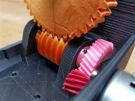 gallery 3d printed high torque gearbox an electric hoist