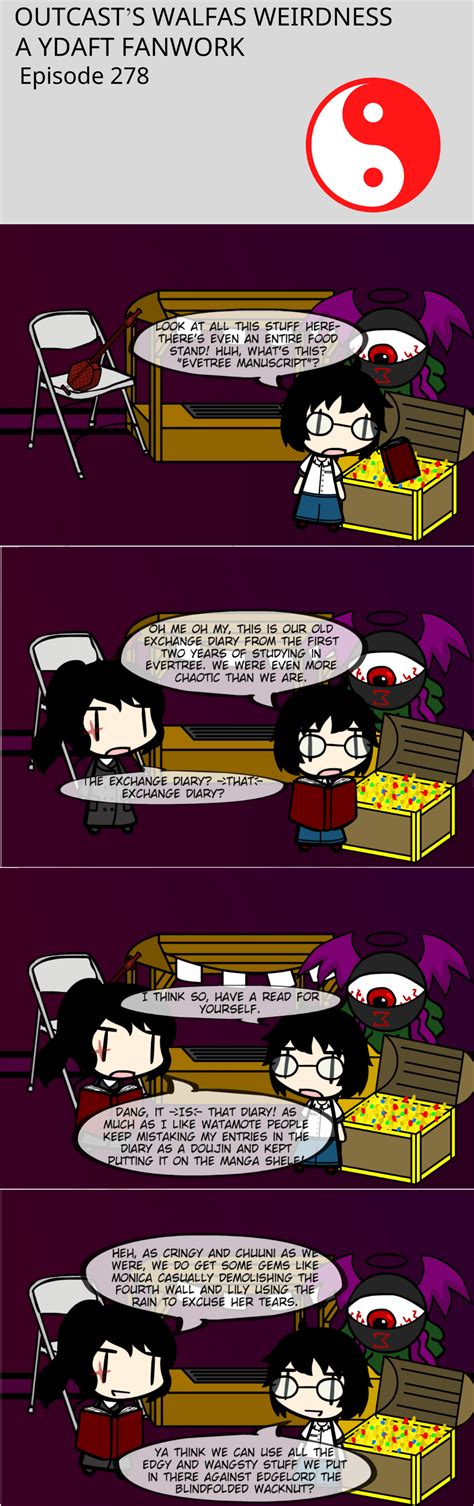 recently found some personal scriptwriting stuff with cringy edgy and