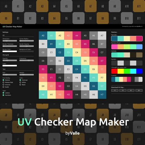 Uv Checker Map Maker Custom Maps For Free R 3dmodeling