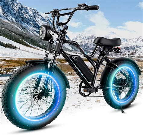 Fat Tire Electric Bike For Adults1500w 35 Mph Top Speed Motorcycle