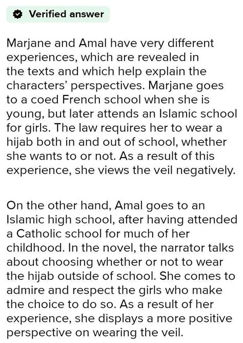 Write Two Paragraphs To Compare And Contrast The Narrators Schools And