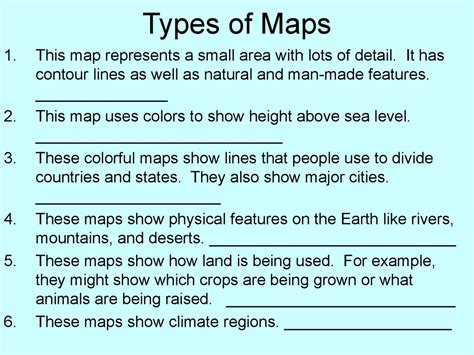 The Two Basic Types Of Maps Are Reference Maps And Thematic Maps At