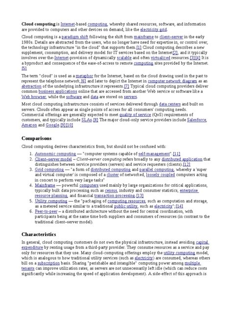 cloud computing is comparisons pdf software as a service cloud