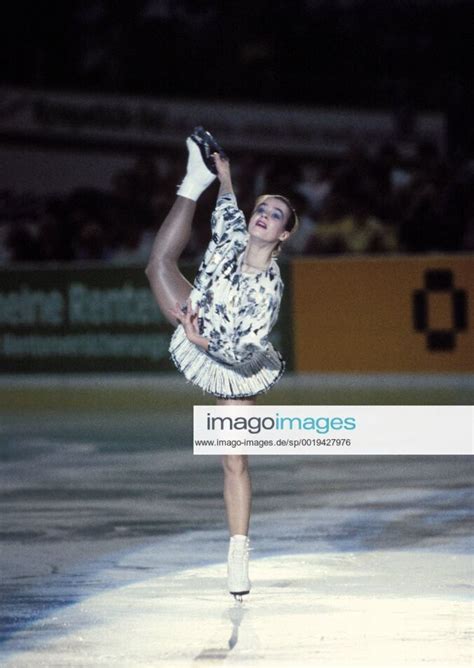Katarina Witt Performing During Champions On Ice 1988 Katharina Witt Skate Canada Olympic