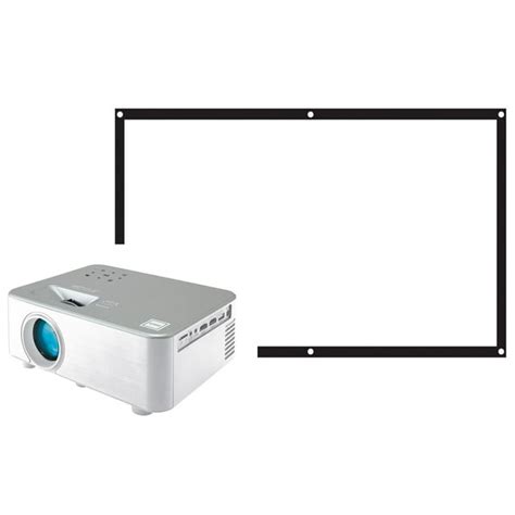 Rca 720p Home Theater Projector With 100 Screen White Rpj170 Combo 3 Lbs Streaming Stick