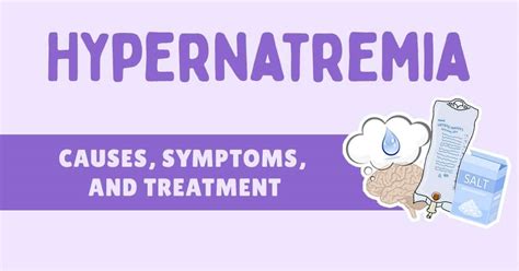 Hypernatremia In Nursing Practice What Every Nurse Should Know