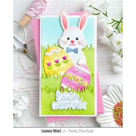 Pretty Pink Posh Grass Border Die The Foiled Fox