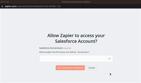 Salesforce Connecting Using Sandbox Enviroment Zapier Community