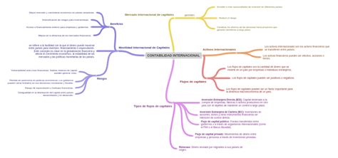 Contabilidad Internacional Coggle Diagram