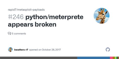 python meterpreter reverse tcp ssl appears broken · issue 246 · rapid7
