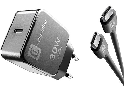 CELLULAR LINE Reiselader Set W USB Type C Inkl Kabel Schwarz Online Kaufen MediaMarkt