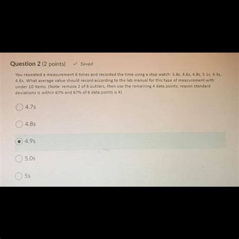 Solved Question 3 2 Points Saved What Is The Instrument
