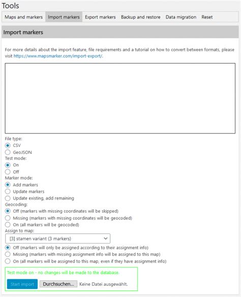 How To Use The Geojsoncsv Import And Export Feature › Maps Marker Pro