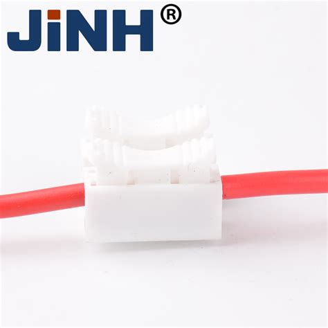 Jinh 2 Ways Quick Push In Cable Connector Spring Light Wire Connector China Quick Push Wire