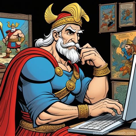 Caesar S Computer Programming Adventure Stable Diffusion Online