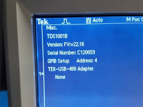 Yahoo オークション Nbc Tektronix Tds1001b デジタルオシロスコー