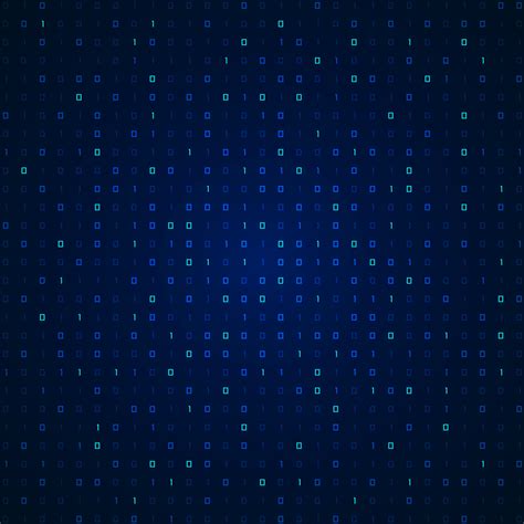 Blue Binary Background 10520049 Vector Art At Vecteezy