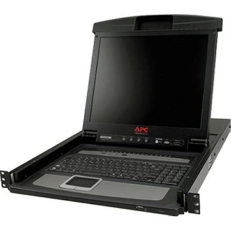 Apc Ap5816 Lcd Console Rack 17 Inch With Integrated 16 Port Analog Kvm