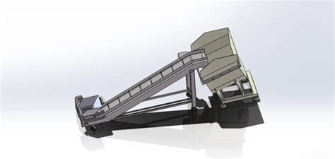Chip Conveyor Drawing Mechstream