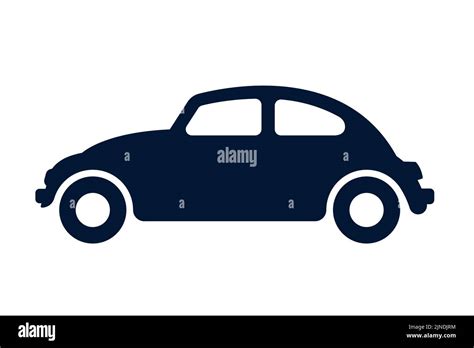 white volkswagen beetle stock vector images alamy