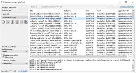 Windows Update MiniTool Review Take Control Of Windows Updates And Install Uninstall Or Hide