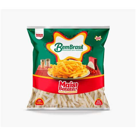 Batata Pré Frita Palito Congelada Mais Batata 15kg Super José