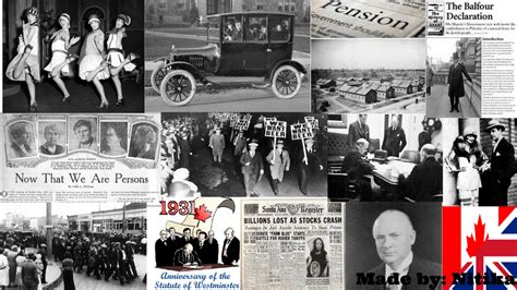 1920s Historical Events Design Talk