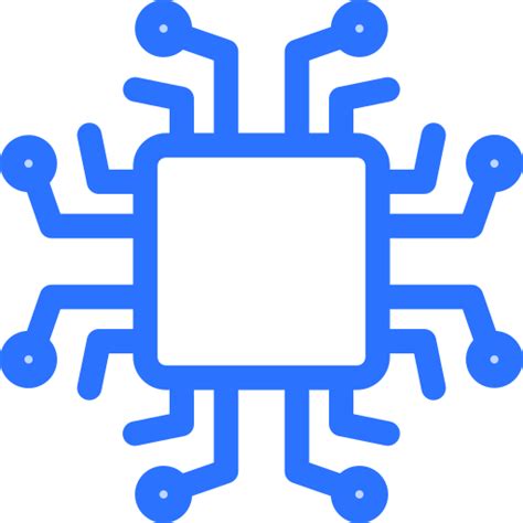 Cpu Generic Color Lineal Color Icon