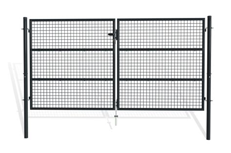 Mesh Gate Olga 300x150cm Grey Casanoov