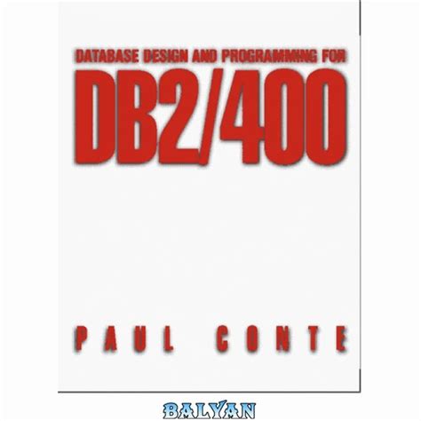 خرید و قیمت دانلود کتاب Database Design And Programming For Db2400 ترب
