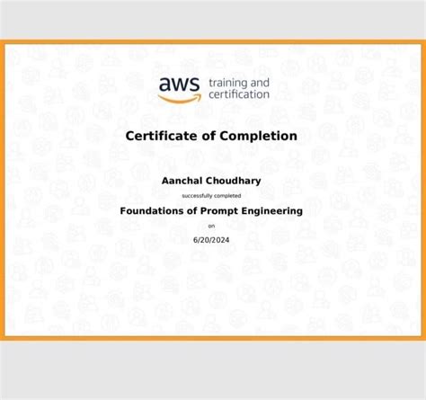 Aanchal Choudhary On Linkedin Aws Promptengineering Ai