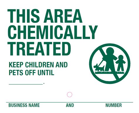 Lawn Treatment Application Stakes And Signs — Great Lakes Marking Products