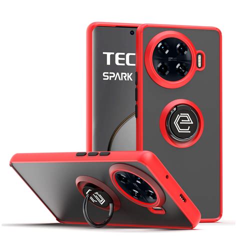 Plecki Exoguard Do Tecno Spark Pro Plus Czerwony Sklep Opinie Cena W Allegro