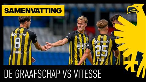 Samenvatting De Graafschap Vs Vitesse 3 5 Youtube