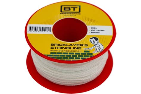 Builders String Line 100m Natural Bt Engineering