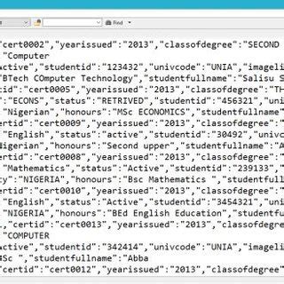 JSON Response From Service Invocation Download Scientific Diagram