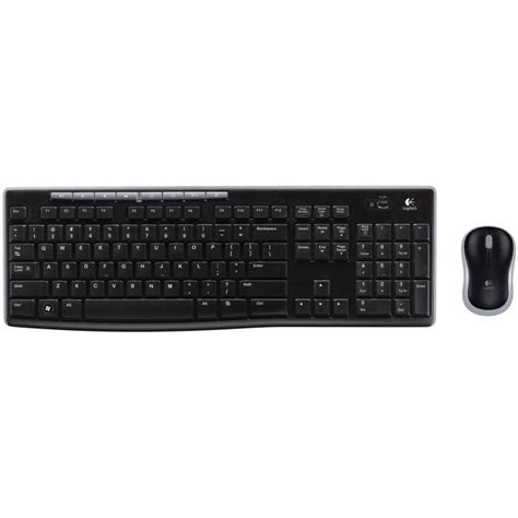 Pack Clavier Souris Sans Fil Logitech Mk Noir Bas Prix Spacenet