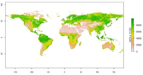 Global Vegetation Greenness Ndvi From Avhrr Gimms 3g 1981 2022 Catalog