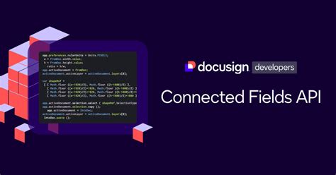 Connected Fields Api Overview Docusign