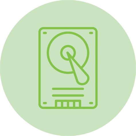 Hard Disk Vector Icon Vector Art At Vecteezy