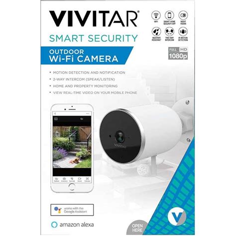 Vivitar Smart Security Outdoor 1080p Wifi Camera Woolworths