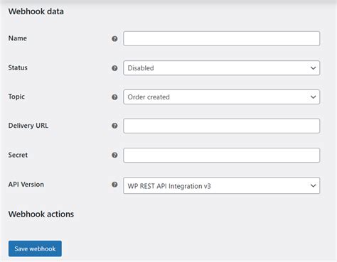 Woocommerce Webhooks For Store Integrations